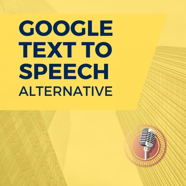 Google Text-to-Speech Alternative: Top 4 Options Compared | MicMonster ...