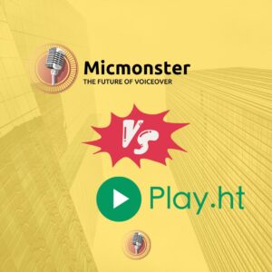 MicMonster vs Play.ht Comparison: Which Is The Better AI Voice Tool?
